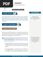 Mindset The New Psychology of Success by Carol Dweck | PDF ...