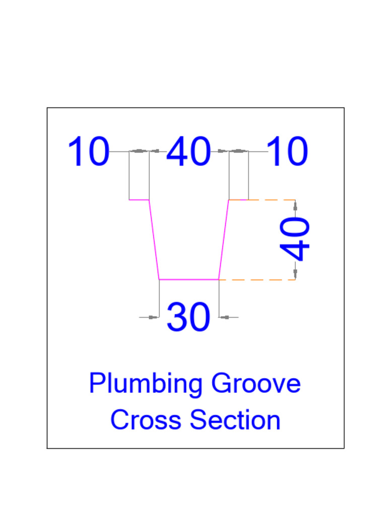 Plumbing Groove - Detail | PDF