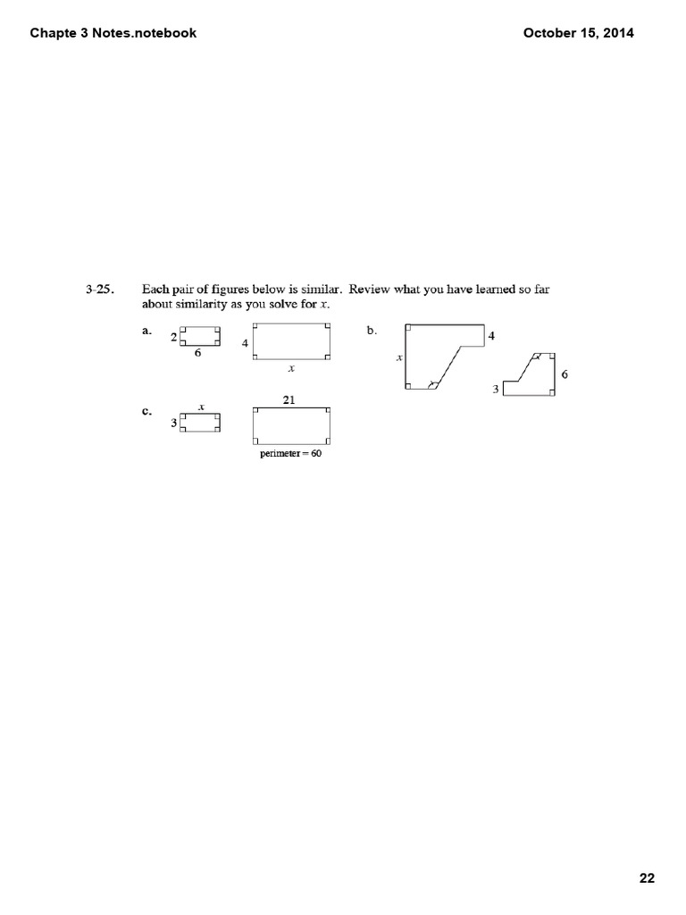 CPM Algebra1 Chapter 3 Notes 22 | PDF