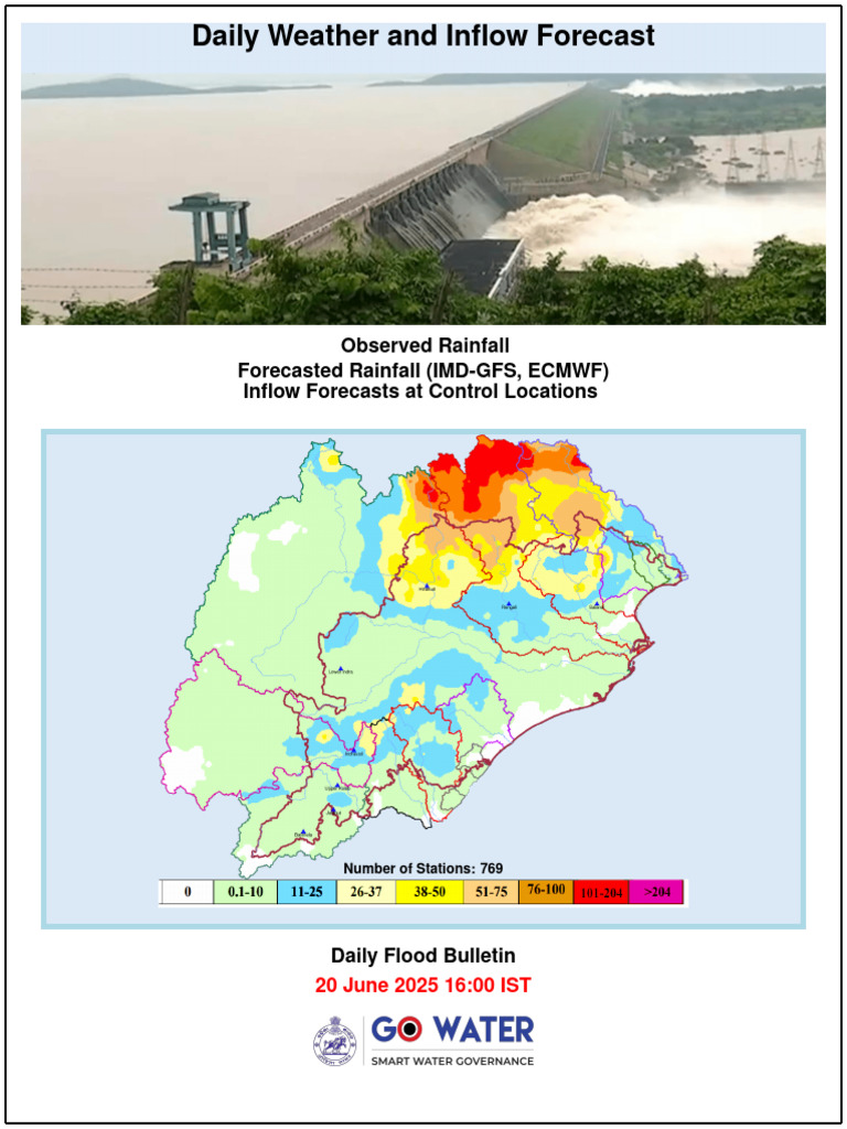 IMD 10-Day Rainfall Forecast June 2025 | PDF | Physical Geography ...