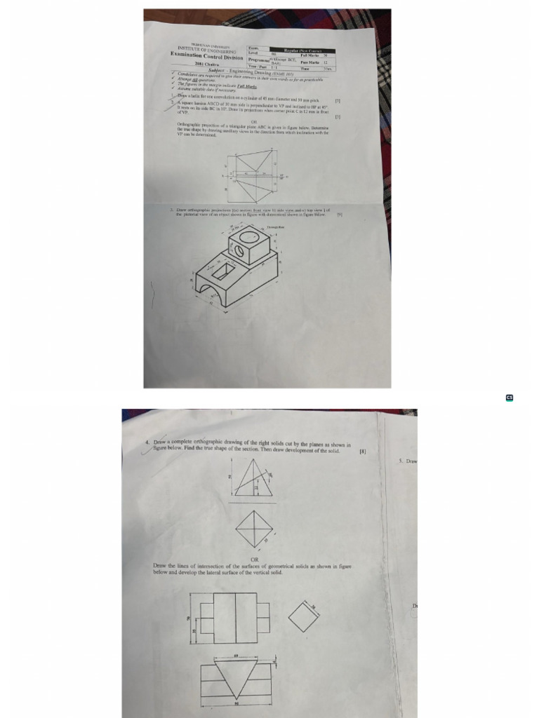 Old Question Papers | PDF