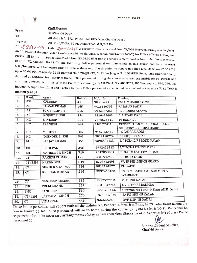 Awt Course at PL Dadri | PDF