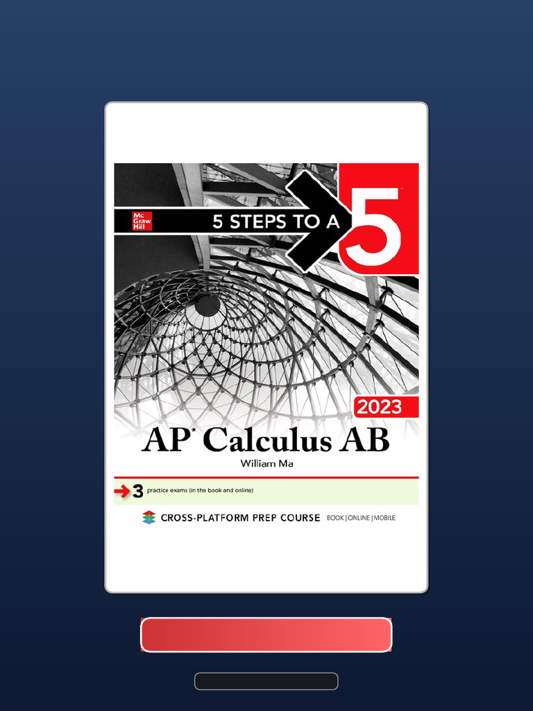 Get Test Bank For 5 Steps To 5 AP Calculus AB 2023 5 Steps To 5 William ...
