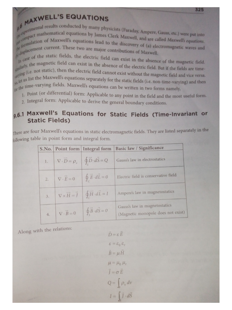 Maxwell's Equation EFT | PDF
