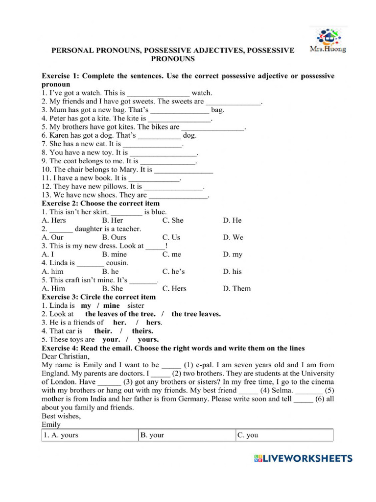 Worksheet 1949179 | PDF