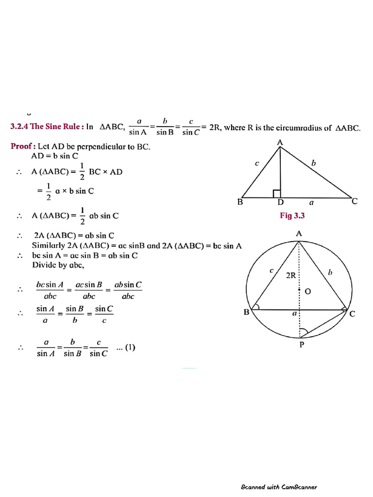 All Theorems, Properties, Rules (Maths 1 & 2) | PDF