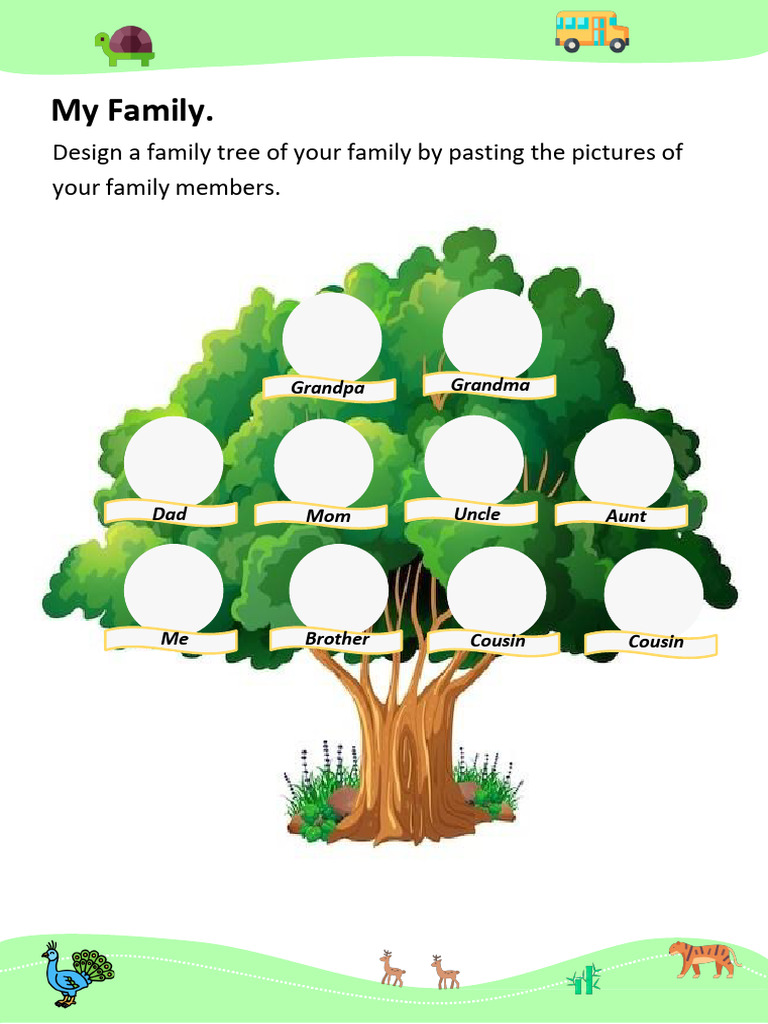 Family Tree Kinder 6 | PDF