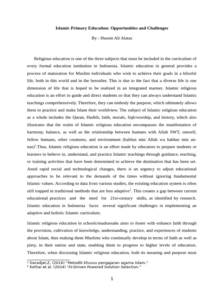 Tugas Proyek Bahasa Inggris Husein Ali Alatas PAI 2d.docx 12345 | PDF | Curriculum | Teachers