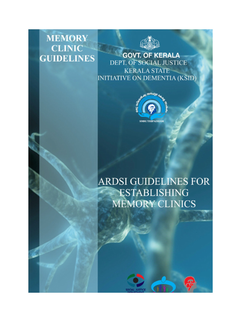 Memory Clinic Guidelines | PDF | Dementia | Caregiver