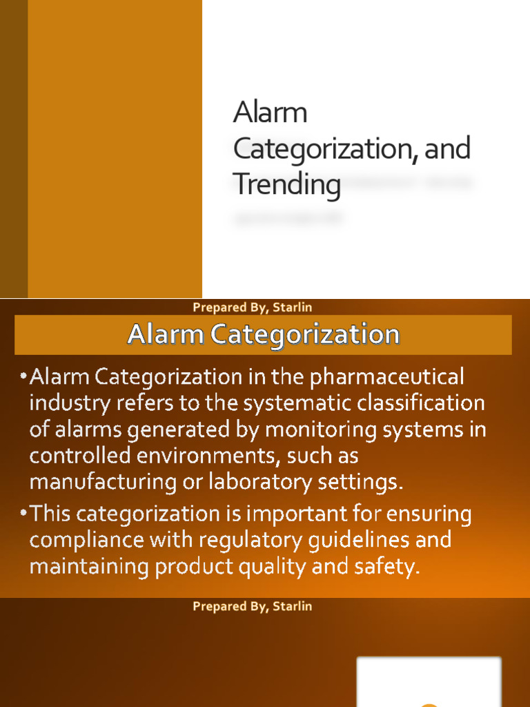 Alarm Management in Pharmaceuticals | PDF | Quality Management System