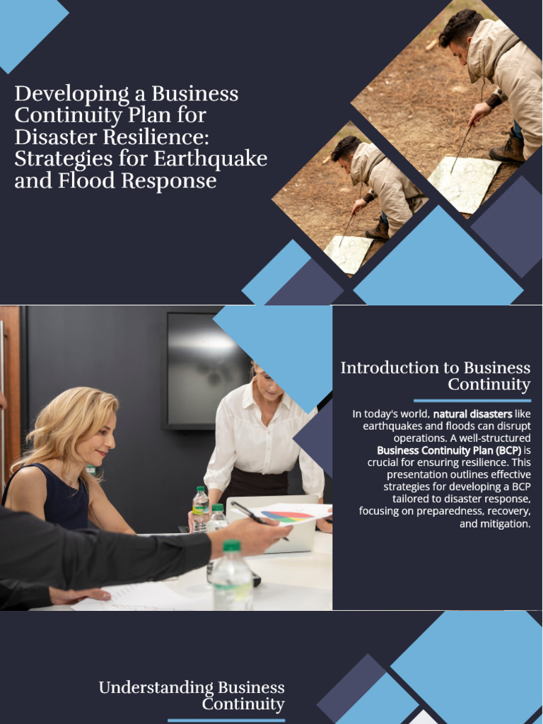BCP of Earthquake and Flood | PDF | Emergency Management | Business