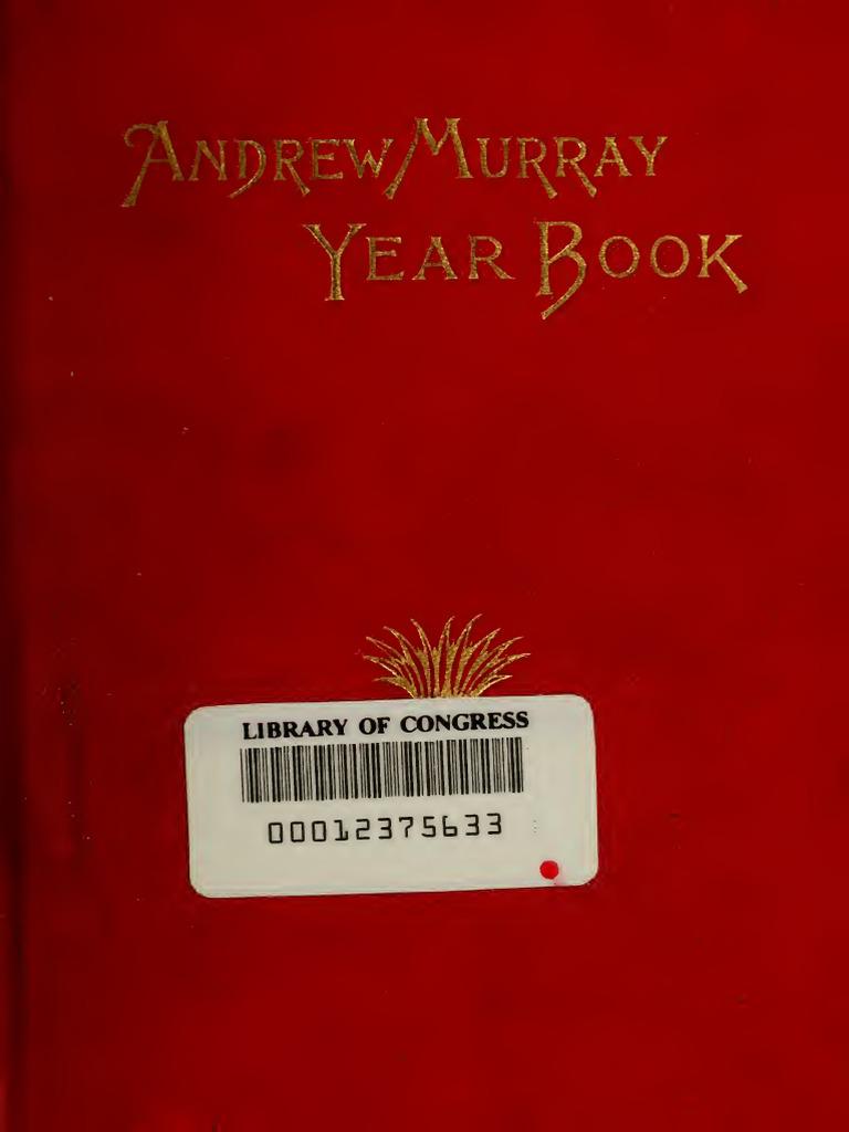 ANDREW MURRAY Meditações Diárias 1899 | PDF | Jesus | Grace In Christianity