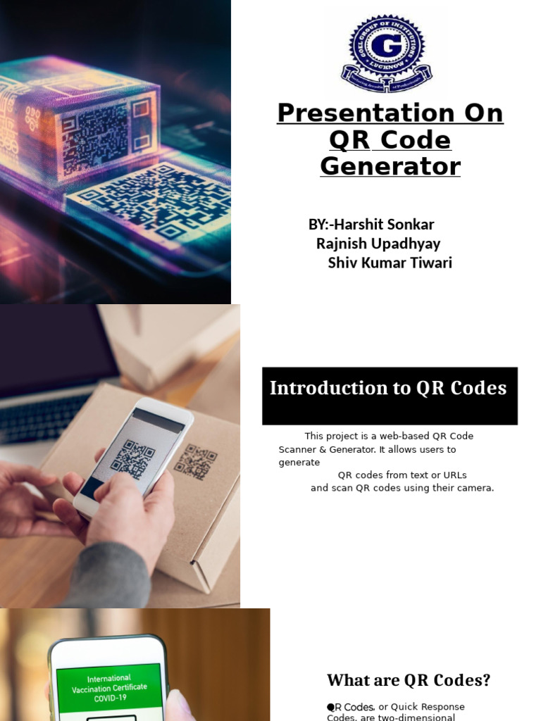 Slidesgo Optimizing Engagement Leveraging QR Code Generators For ...
