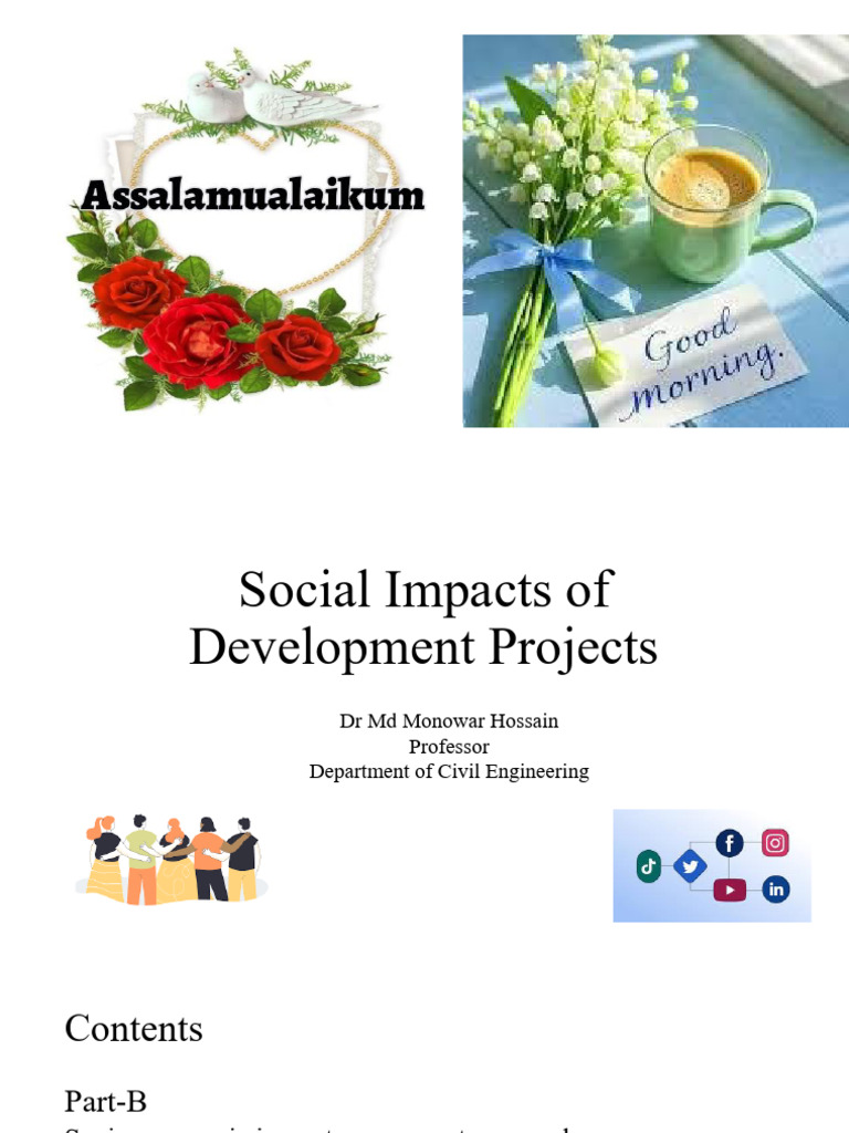 Socio-Economic Impact L1 | PDF | Community | Infrastructure