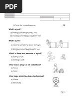 Pearson Edexcel Primary Science Spec | PDF | Planets | Solar System
