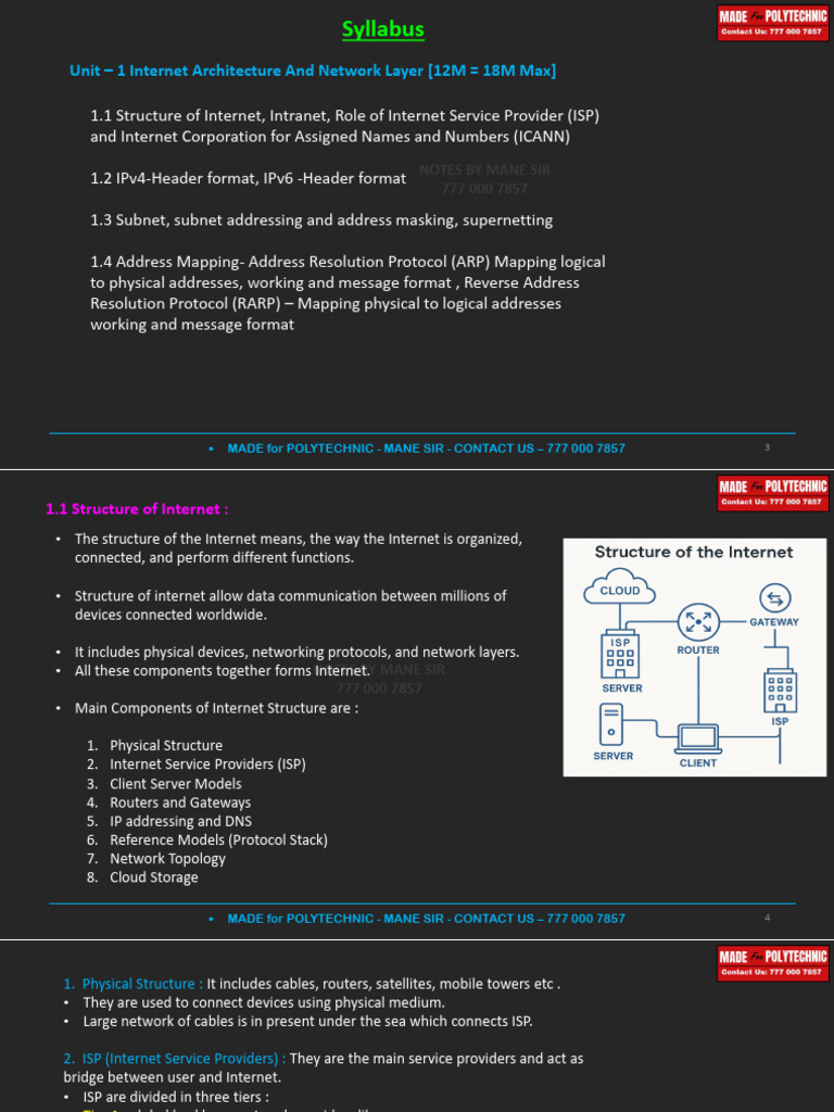 Structure of the Internet Explained | PDF | Computer Network | Domain ...