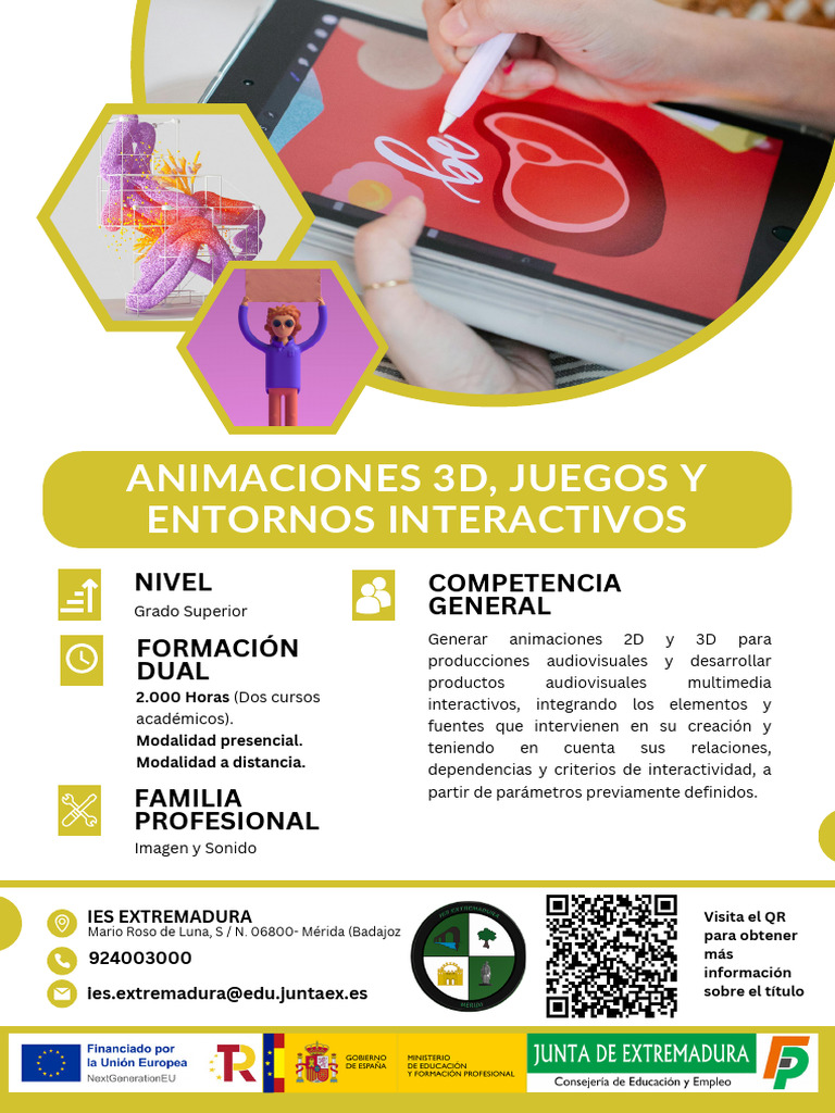 FLYER A3DJEI Def | PDF | Multimedia | Animación