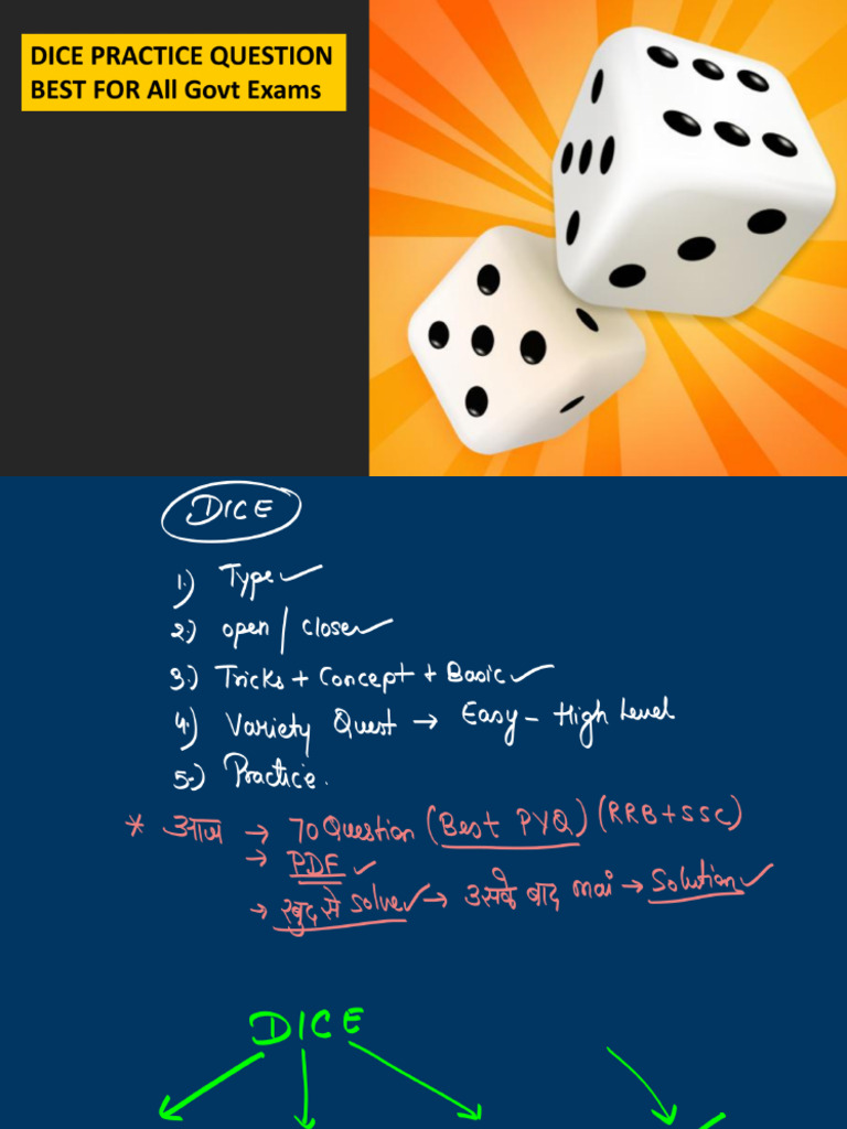 Dice Part 6 | PDF