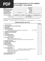 ACR QC Guidelines For Ultrasound | PDF | Medical Ultrasound