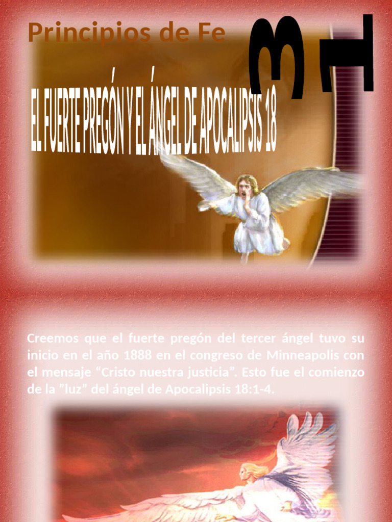 Llamado de Apocalipsis 18:1-4 | PDF | Libro de revelación | Cristo (título)