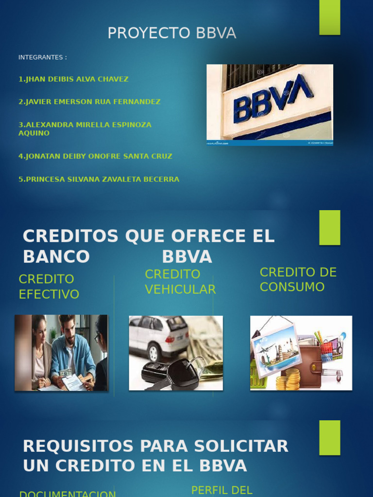 Mejora de Créditos en BBVA Perú | PDF | Aplicación movil