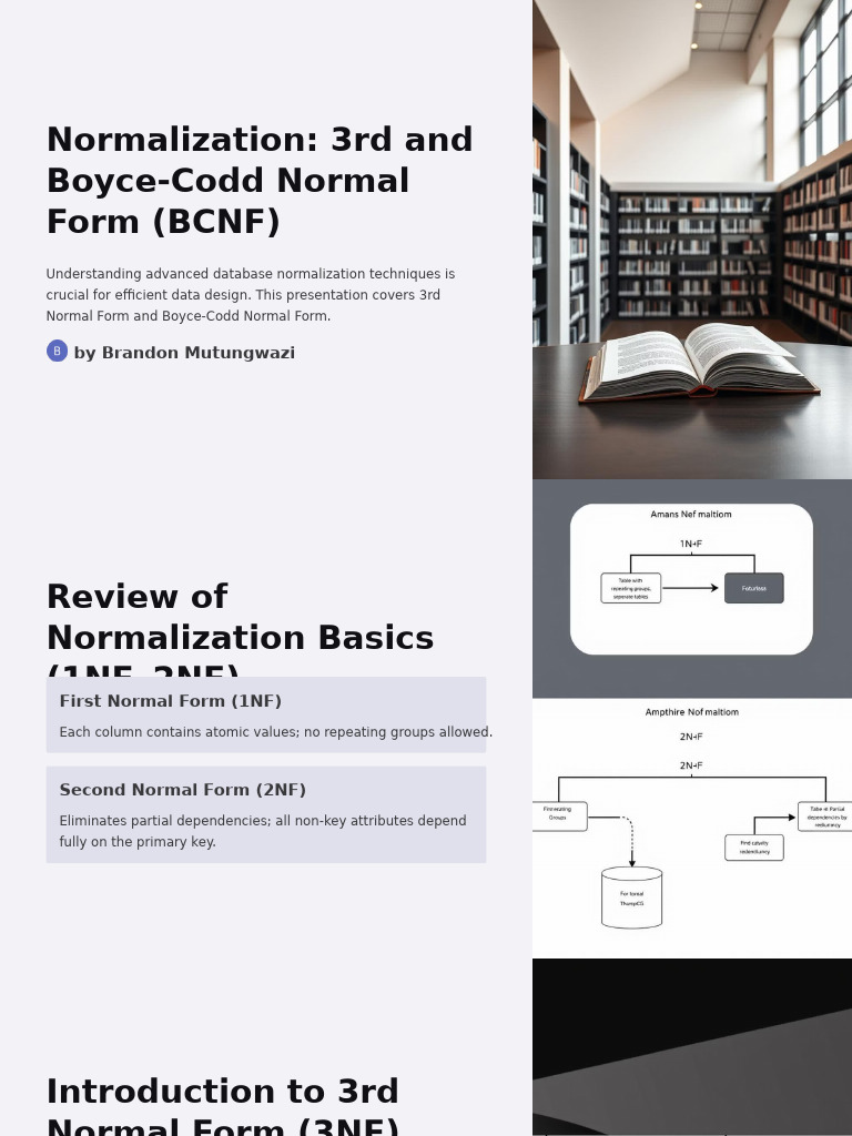 BCNF Database Normalization Explained | PDF | Information Science ...