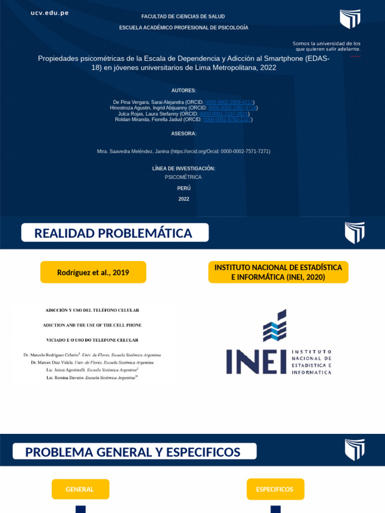 Ppt g3 - Sustentanción (1) | PDF | Inteligencia | Validez (Estadísticas)