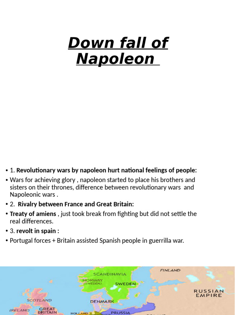 Causes of Napoleon's Downfall | PDF | Napoleon | First French Empire