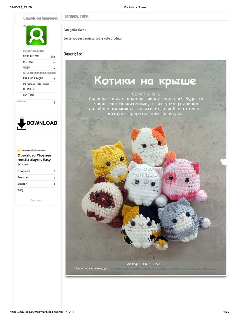 Gatinhos. 7 em 1_ | PDF