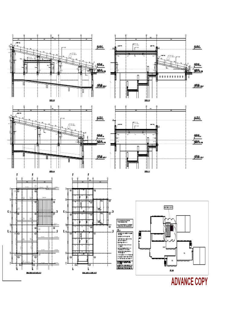 CMRT15 Ghutas ST ROOF-201 R0 Roof Layout & Detail | PDF