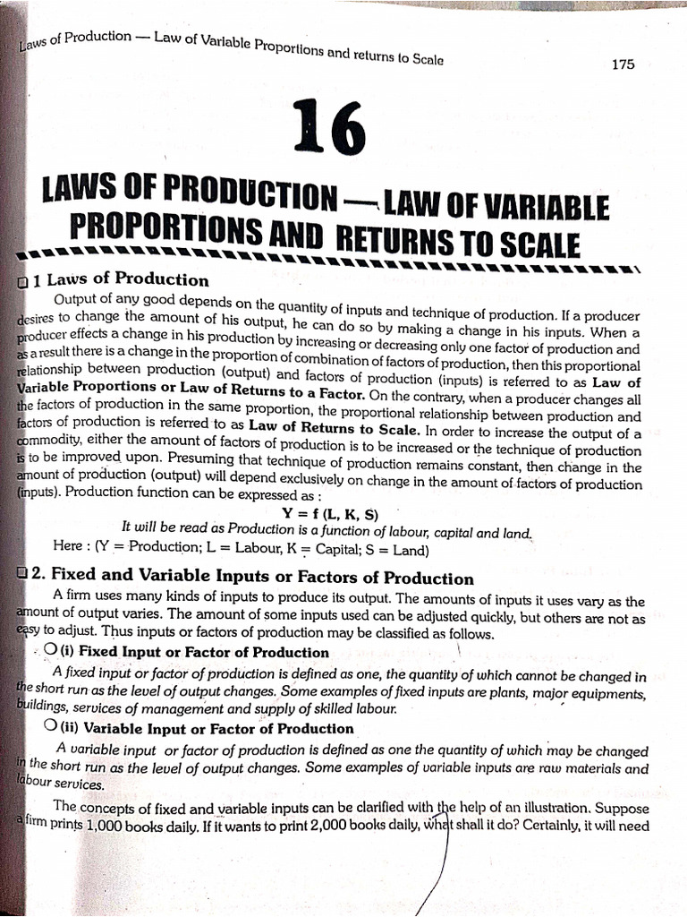 Ĺaw of Production | PDF
