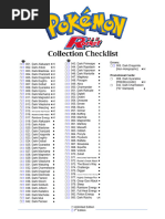 Printable National Pokédex Checklist | PDF | Nintendo Franchises ...