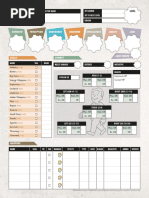 Fallout TTRPG Character Sheet | PDF