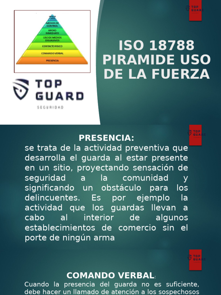 Iso 18788 Uso de La Fuerza | PDF