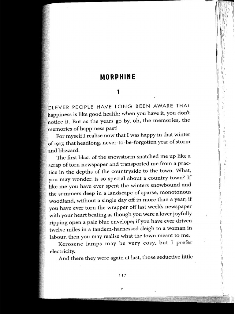 Morphine Mikhail Bulgakov Compress | PDF