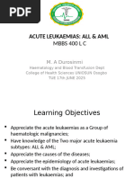 FAB Classification AML | PDF | Leukemia | Cell Biology