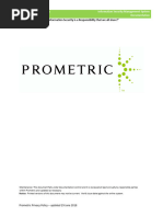 Prometric Testing Centers Requirement | PDF | Professional ...