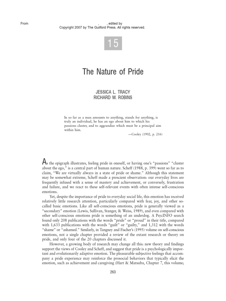 Understanding Authentic vs. Hubristic Pride | PDF | Pride | Emotions