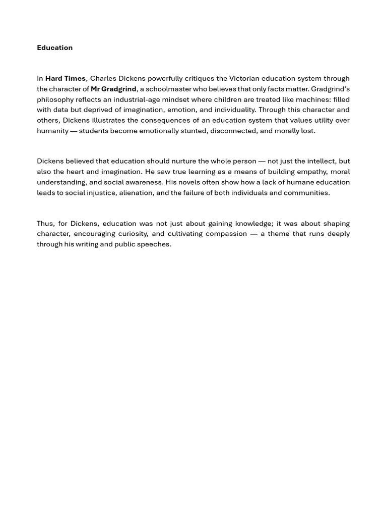 Education in Hard Times | PDF