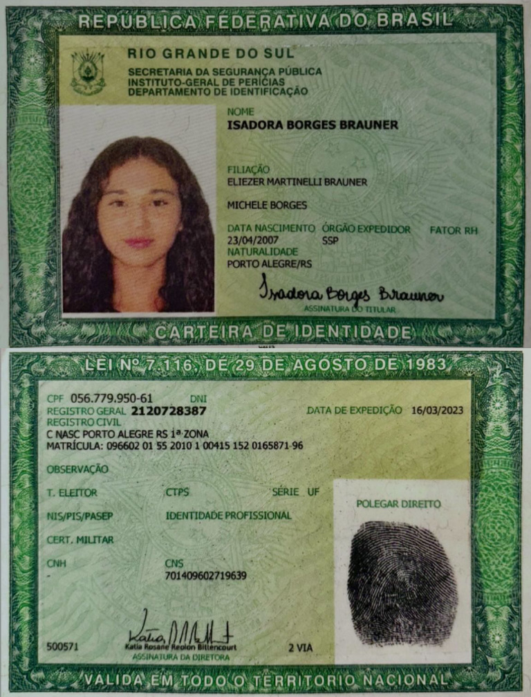 Isadora Brauner RG 2 | PDF