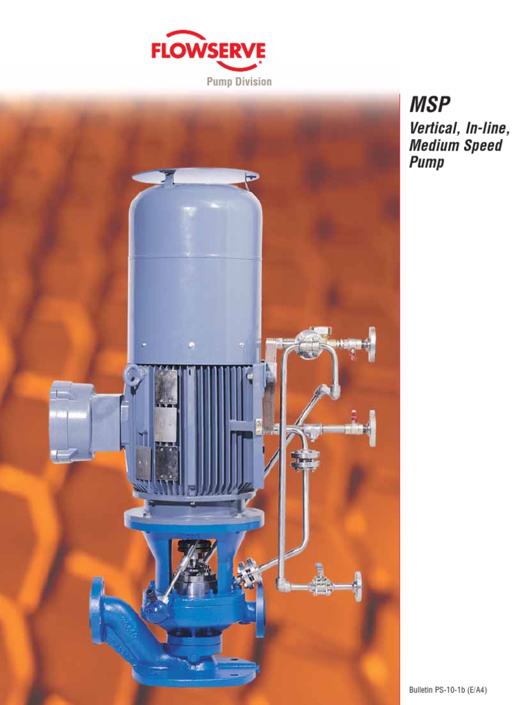 FlowServe InLine Pump | PDF | Pump | Transmission (Mechanics)