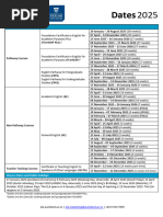 2025 UTS College Education Calendar | PDF | Academic Term | Educational ...