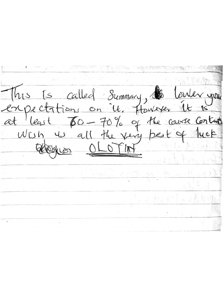 Edu 322 Summary by Oloyin | PDF