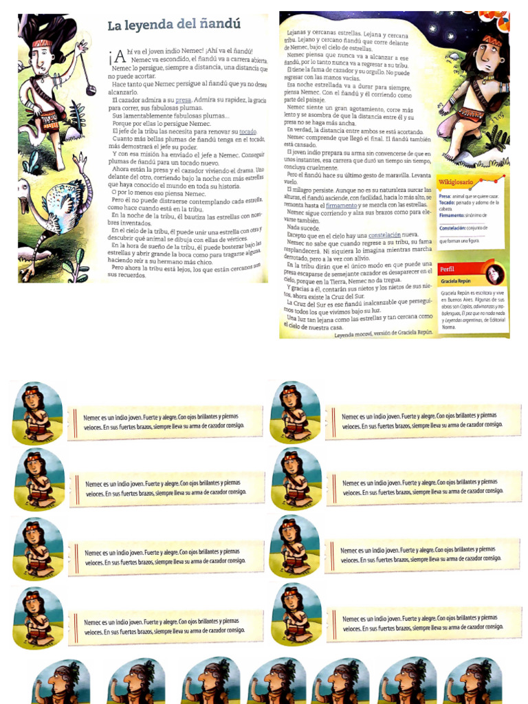 La Leyenda Del Ñandú | PDF