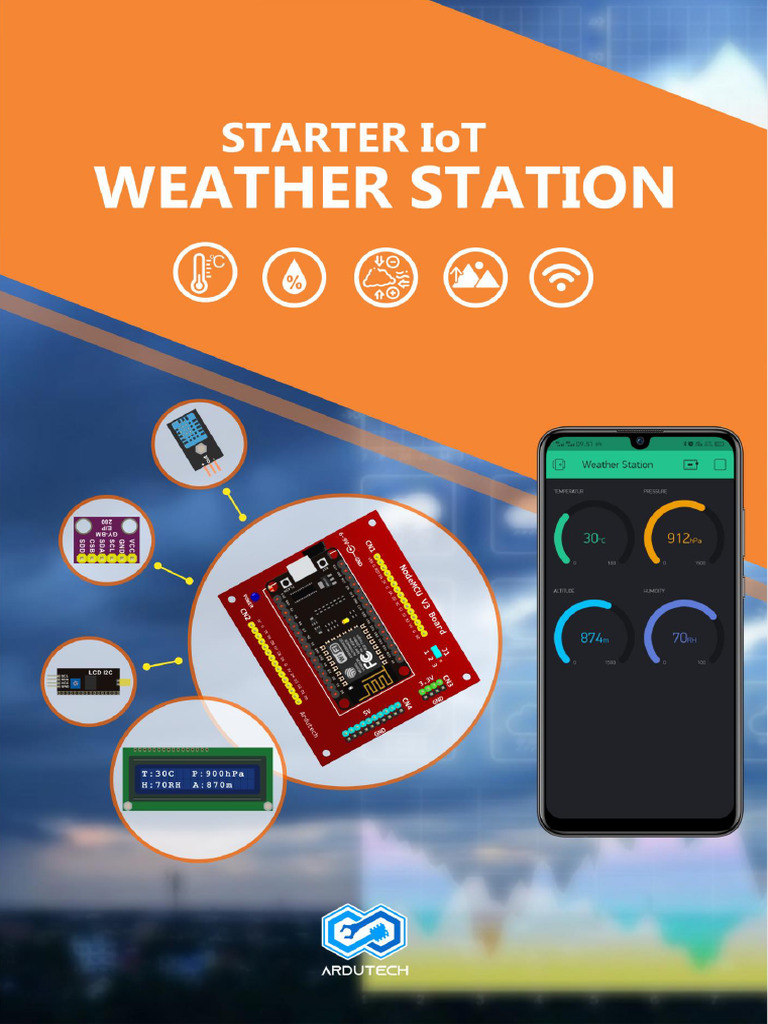 Panduan SI Weather Station New Blynk | PDF