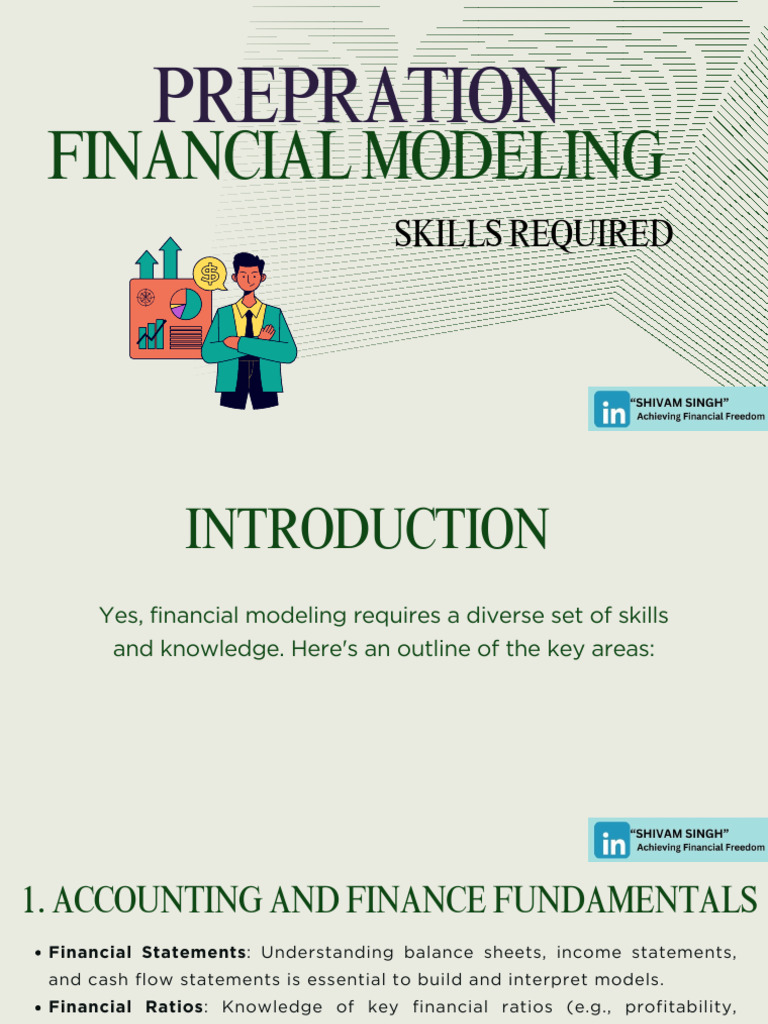 Skills Required For Presentation Financial Model ? 1736891508 | PDF ...