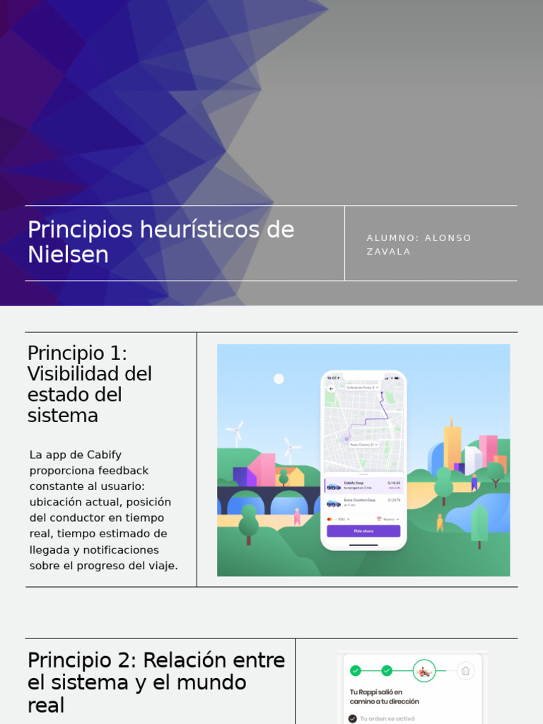 Principios Heurísticos de Nielsen | PDF