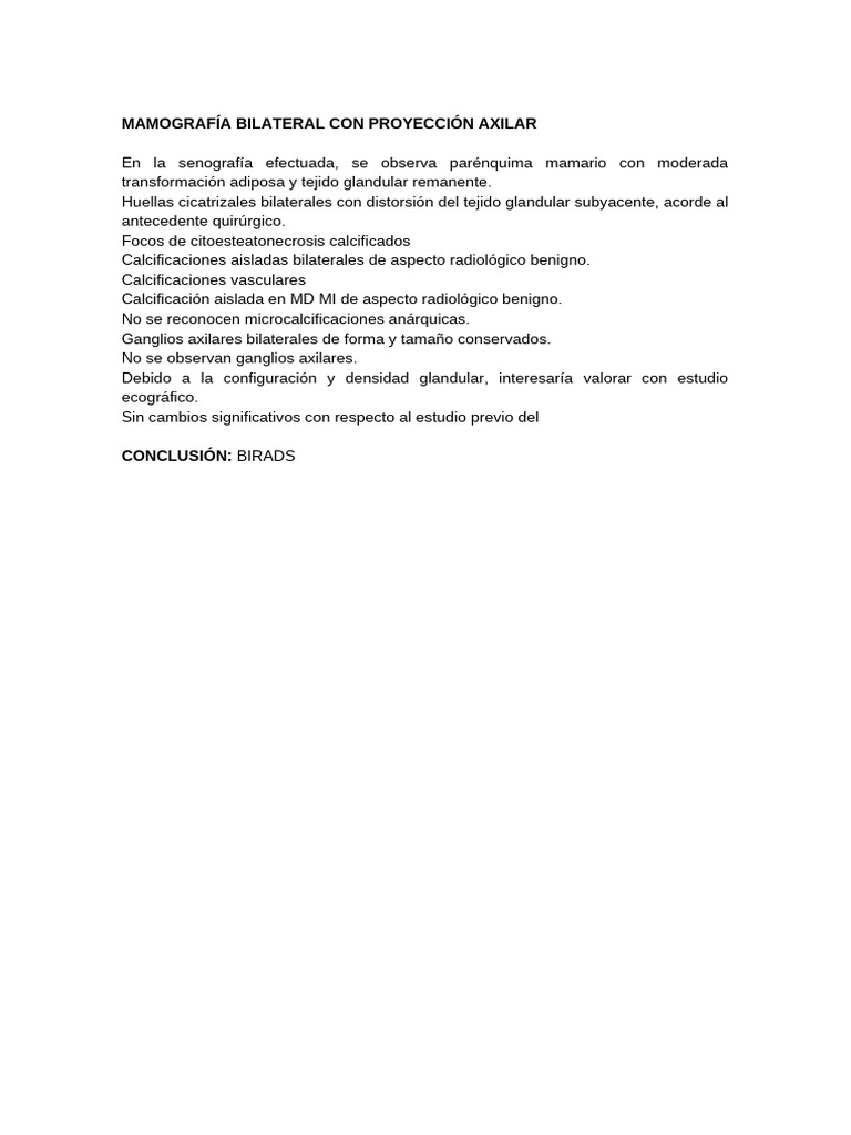 1.95mamografia Normal - Mo | PDF