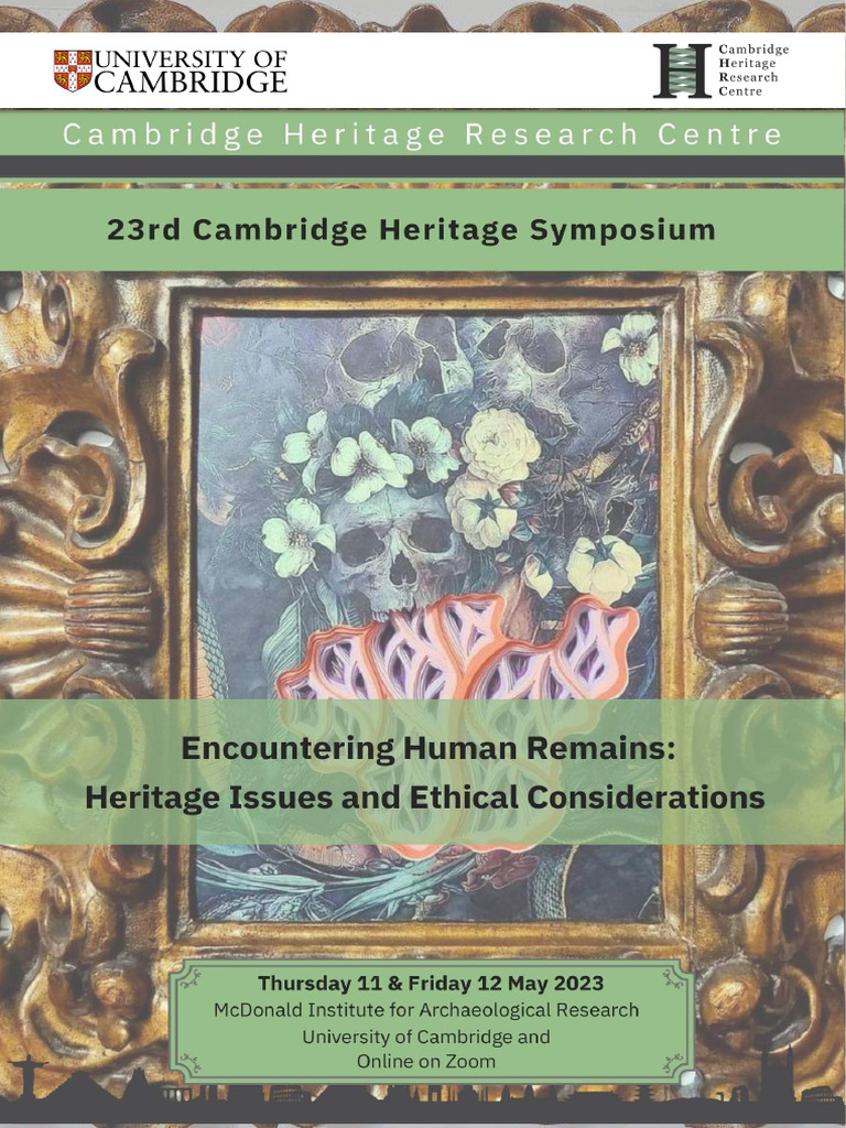 Cambridge Conference | PDF | Mummy | Museum