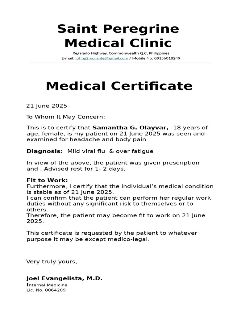 Medcert | PDF